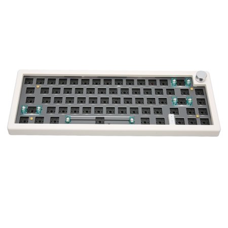 65% RGB Modular DIY Mechanical Keyboard, 67 Keys Hot Swappable 5Pin ...