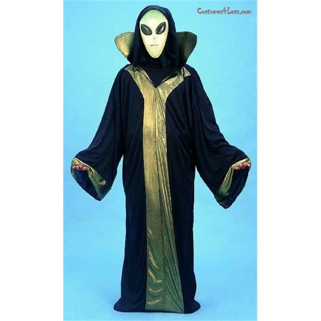 RG Costumes 80007-RBK Alien Robe Adult Costume - Red & Black | Walmart ...