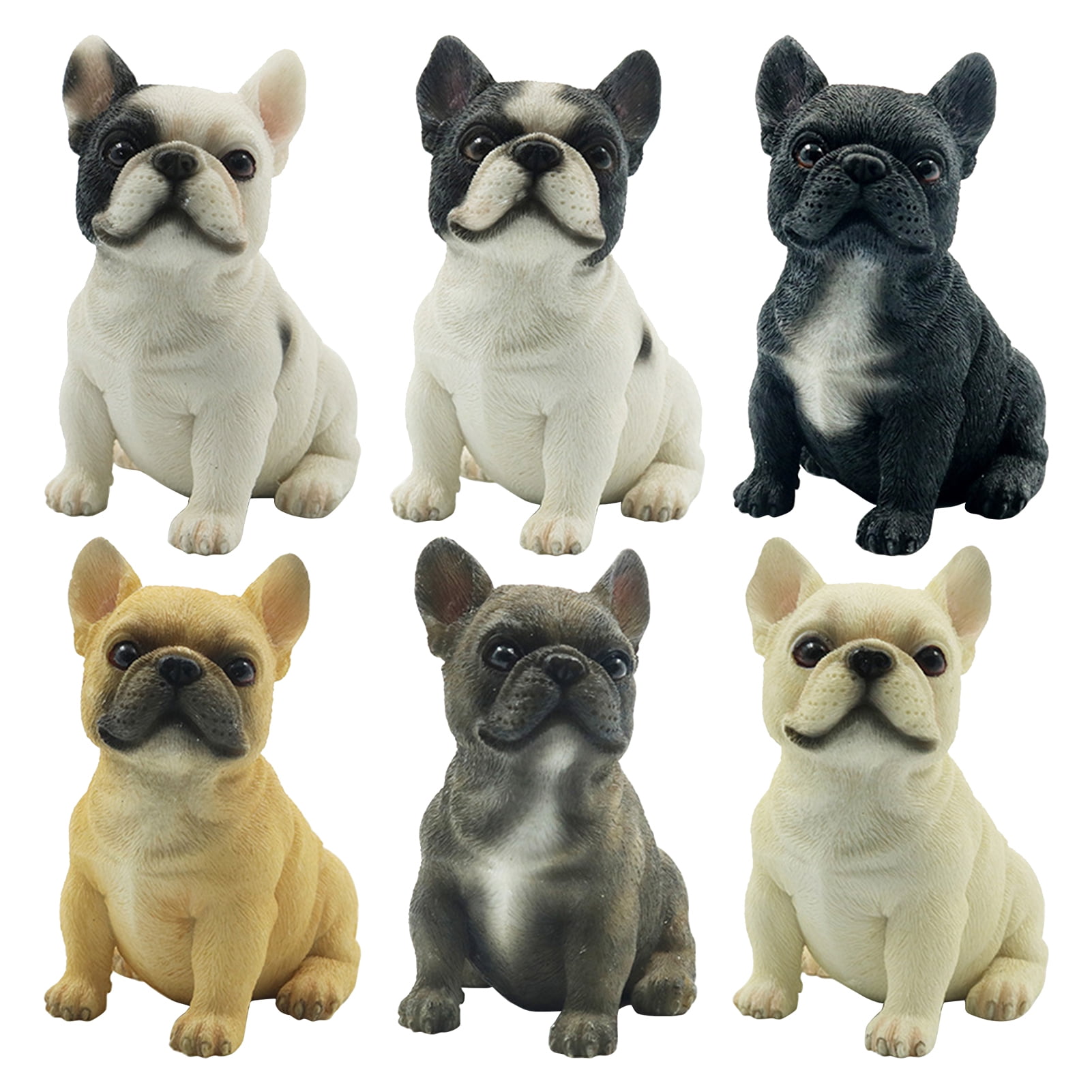 Dream Lifestyle Dog Figurine Dog Sculpture Animal Statue Sitting Dog ...