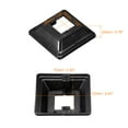 Deck Post Base Cover, 4Pcs Split Style Post Bracket 26x26mm/1.02x1.02 ...