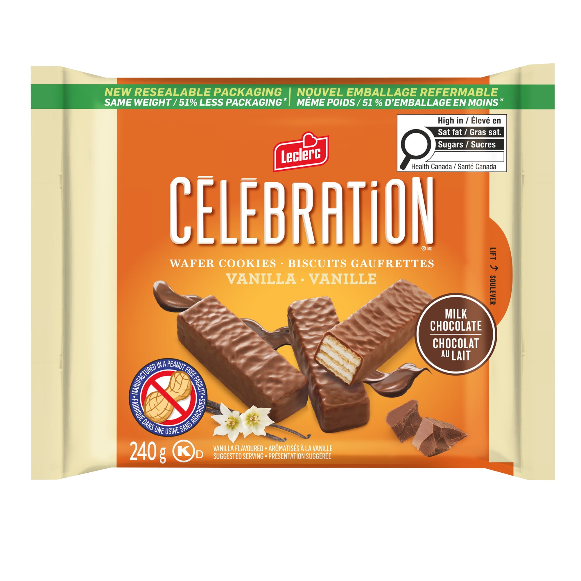 Click here for Celebration Lecl. Celeb. Coated Vanilla Wafer 240g prices