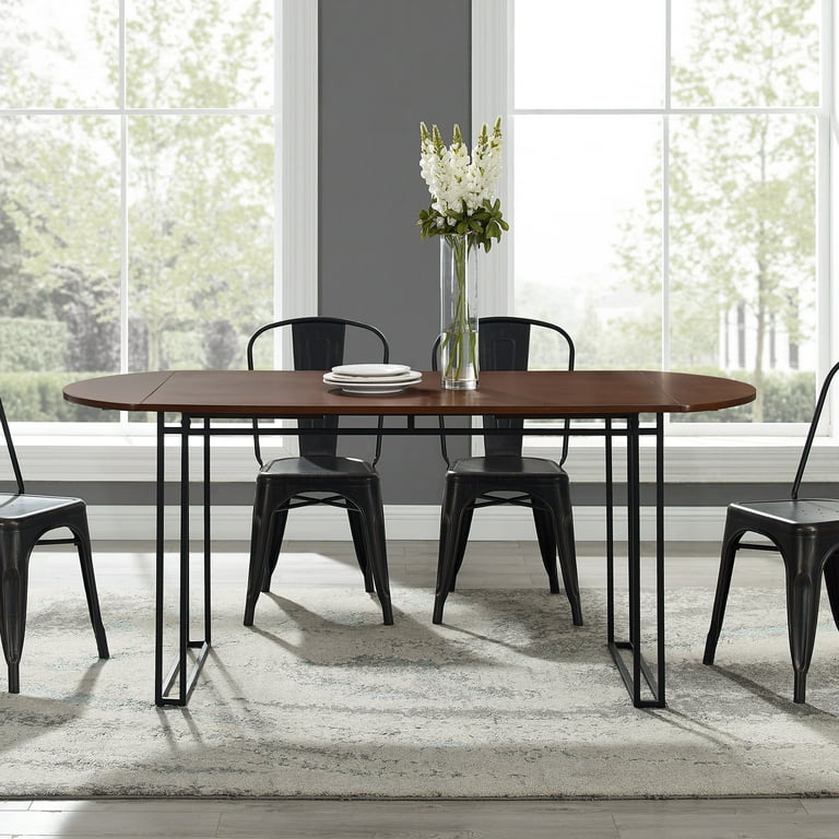 Black 72 Round Dining Table