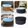 COVERS&ALL Round Hot Tub/Spa Cover 18 Oz Waterproof - 100% Weather ...