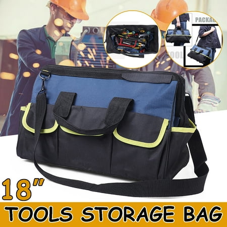 18'' Heavy Duty Handyman Electrician Maintenance Wide Open Carry Tool ...