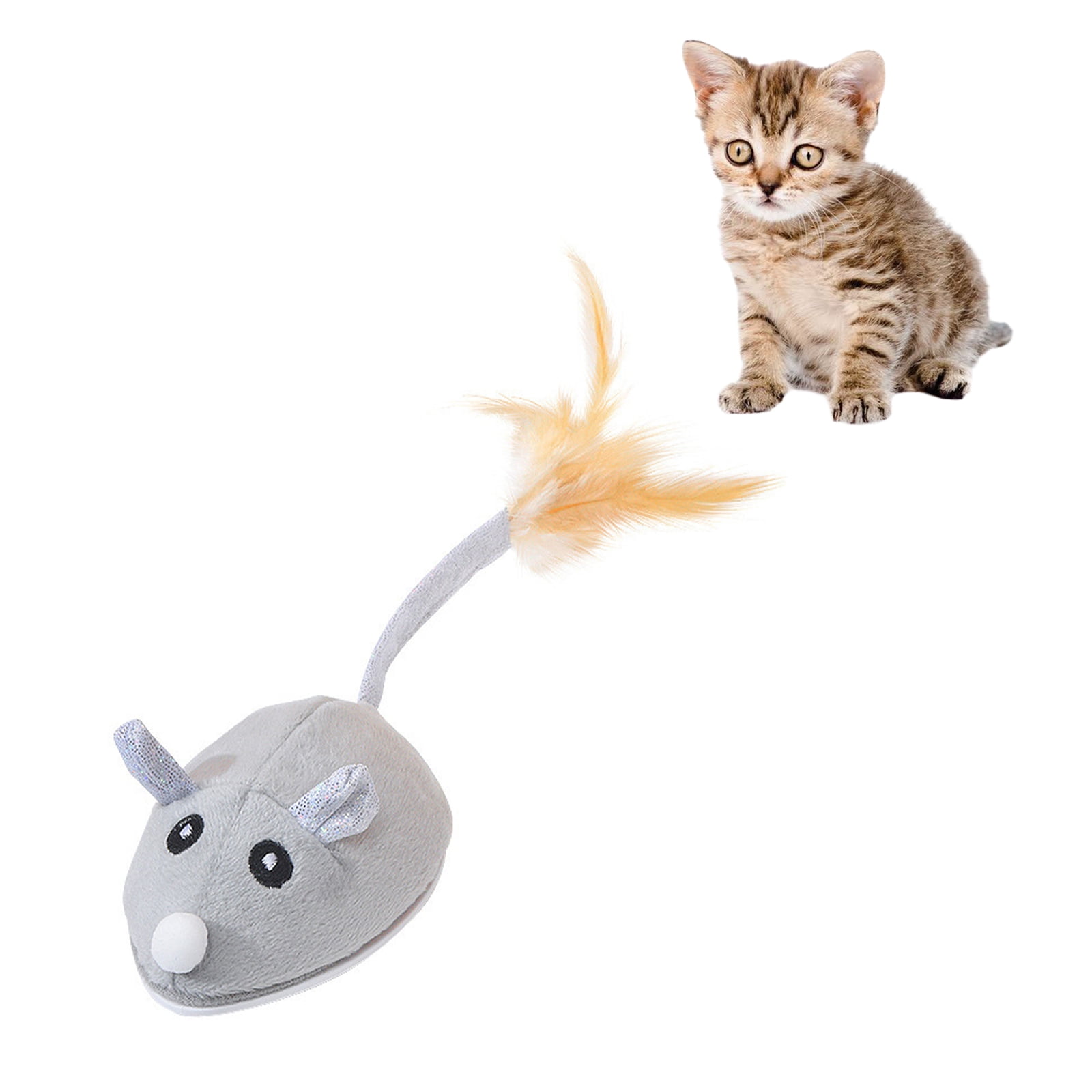 Click here for Otviap Toy Cat Mouse Toy Electric Teaser Cat Toys... prices