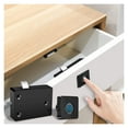 Smart Home Biometric Fingerprint Lock Hidden Drawer Electronic Lock ...