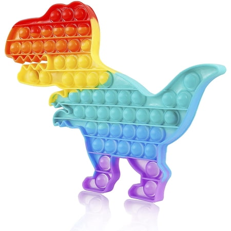 Big Pop Bubble Sensory Popper Fidget Toys Giant Huge Large Rainbow ...