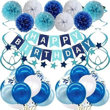 Birthday Decorations, Happy Birthday Decorations Party Supplies ...