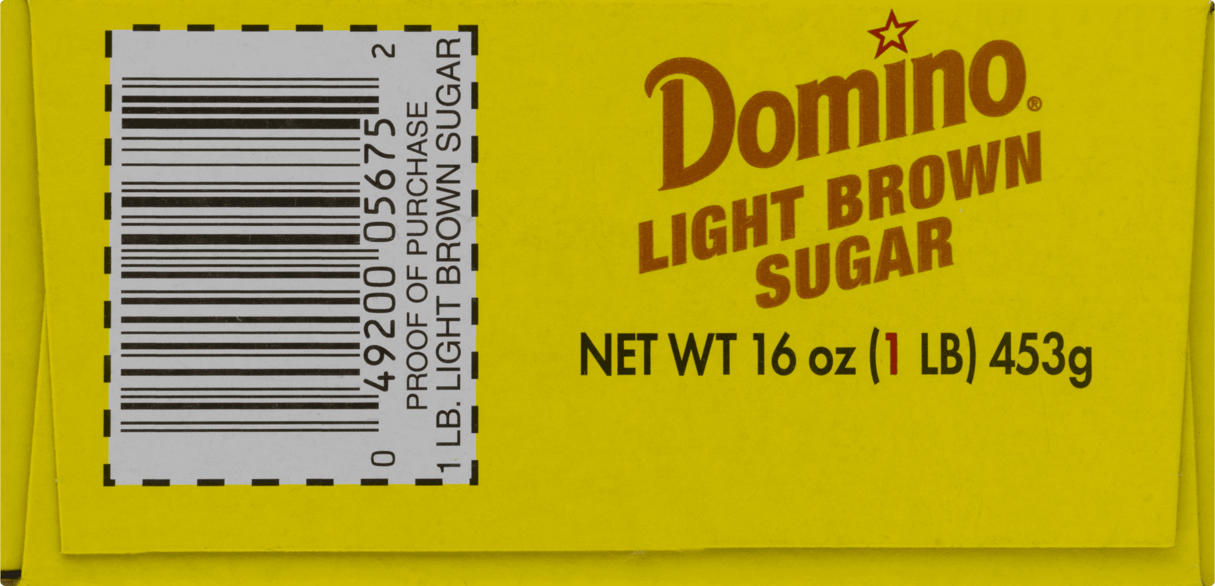 Domino Sugar Barcode