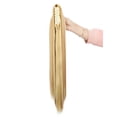 24 Inch Long Straight Claw Clip Pony Tail Synthetic Hair Extensions ...