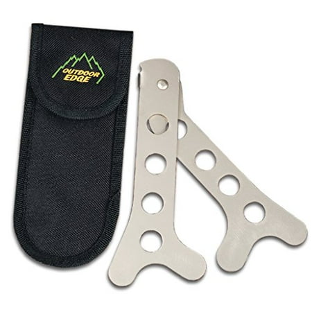 Outdoor Edge SteelStick, SS-10, Stainless Steel Brisket Spreader, Big ...