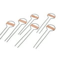 Mainstays Metal Plant Markers Set 6 Pack with Pen, Weatherproof ...