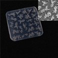 ANXPTIME Nail Decoration Silicone Mold 3D Carving Template for Embossed ...