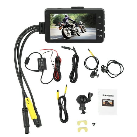 Outdoor 3 Inch Motorcycle Camera, Motorcycle Dual Camera, Motorcycle ...