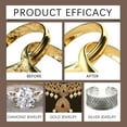 1 Packs Jewelry Cleaner Solution for Gold Silver Diamonds Gemstones ...