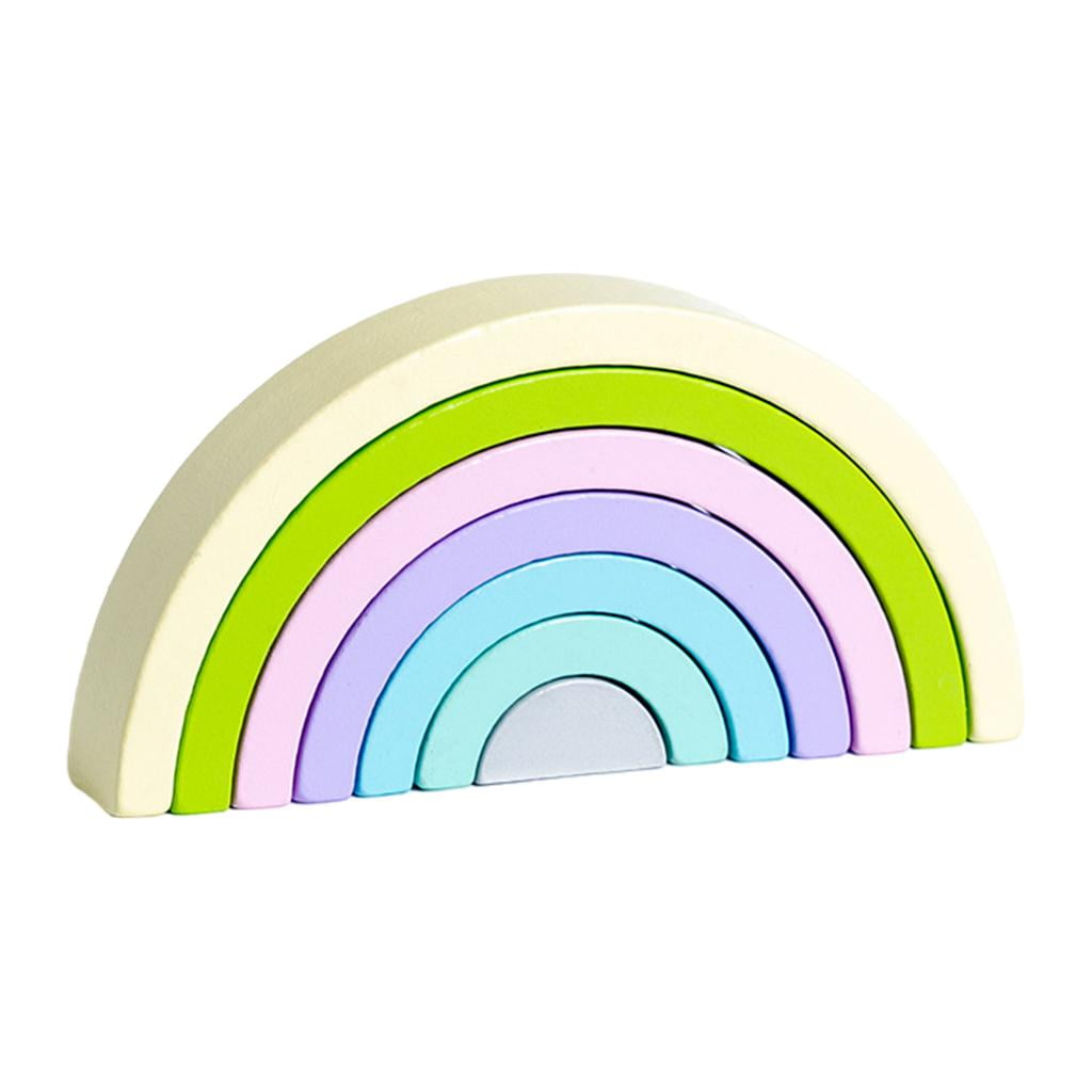 Click here for Bunblic Wooden Rainbow Stacker Eductaional Playset... prices