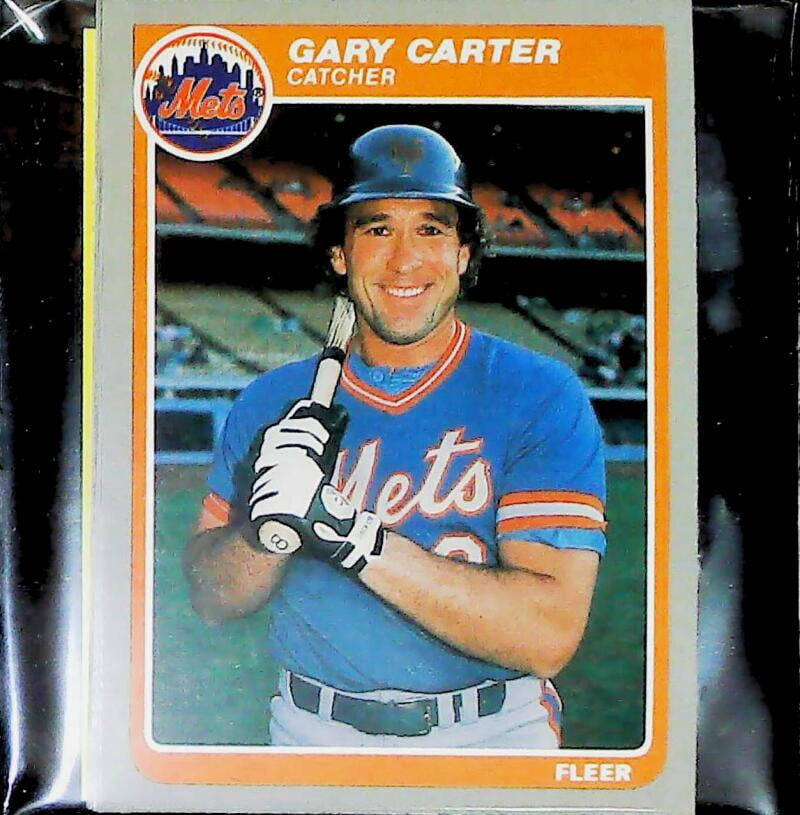 1985 Fleer Update New York Mets Team Set Gary Carter 5 Cards NM-MT ...