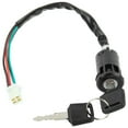 Universal Motorcycle Ignition Barrel Switch 2 Key 4 Wire for Atv Quad ...
