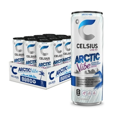 CELSIUS Sparkling Cosmic Vibe, Functional Essential Energy Drink 12 Fl ...