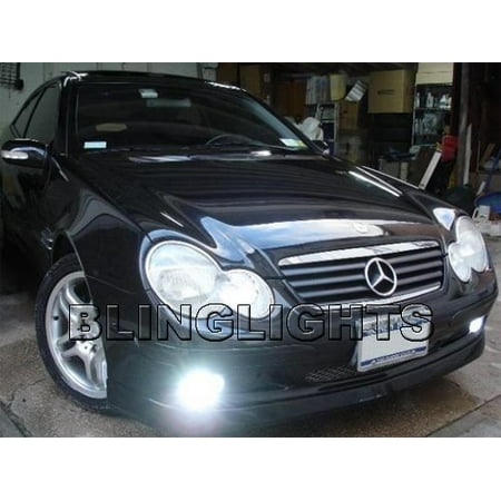 For 2001 2002 2003 2004 Mercedes-Benz C32 AMG Xenon Fog Lights Driving ...