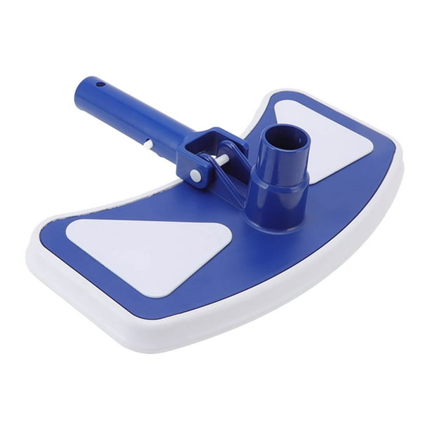 Pool Suction Head, Weighted Pool Vacuum Head Blue White Remove Debris ...