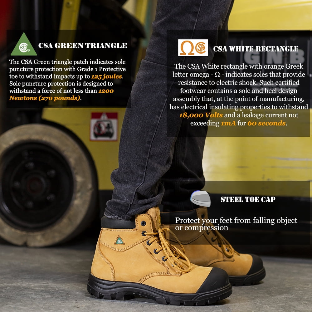 Safety Shoes Csa Green Patch Flite CSA Green Patch Knee Boots – Tingley ...