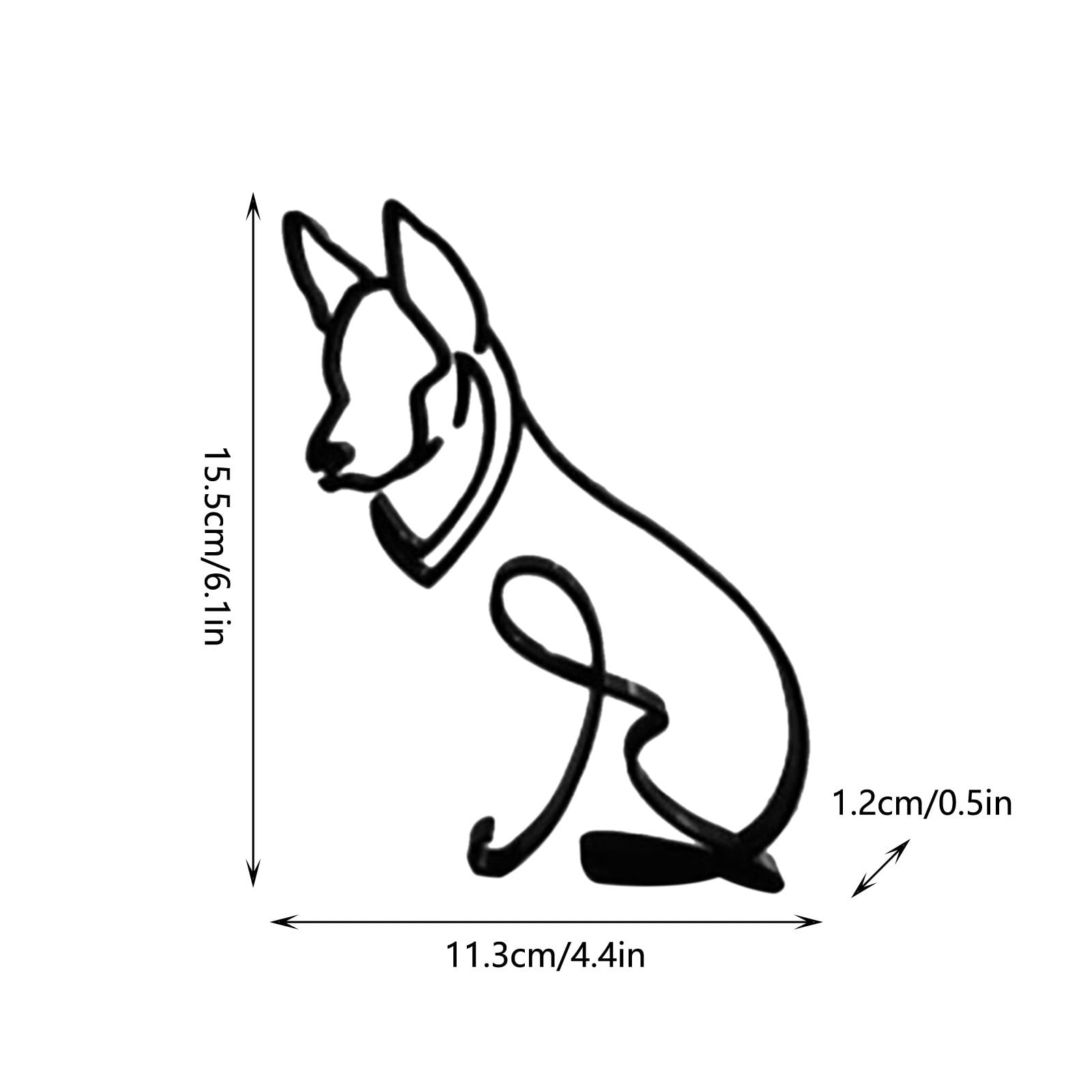Abstract Dog Drawing