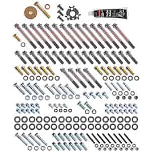 JEGS 83450 Premium Engine Bolt Kit Small Block Chevy 283-302-305-327 ...