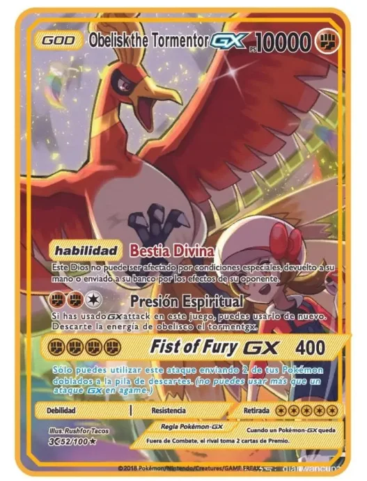 Cartas de Pokemon 10000 WANGXIAOYU Arceus Pikachu Charizard Vmax Gx ...