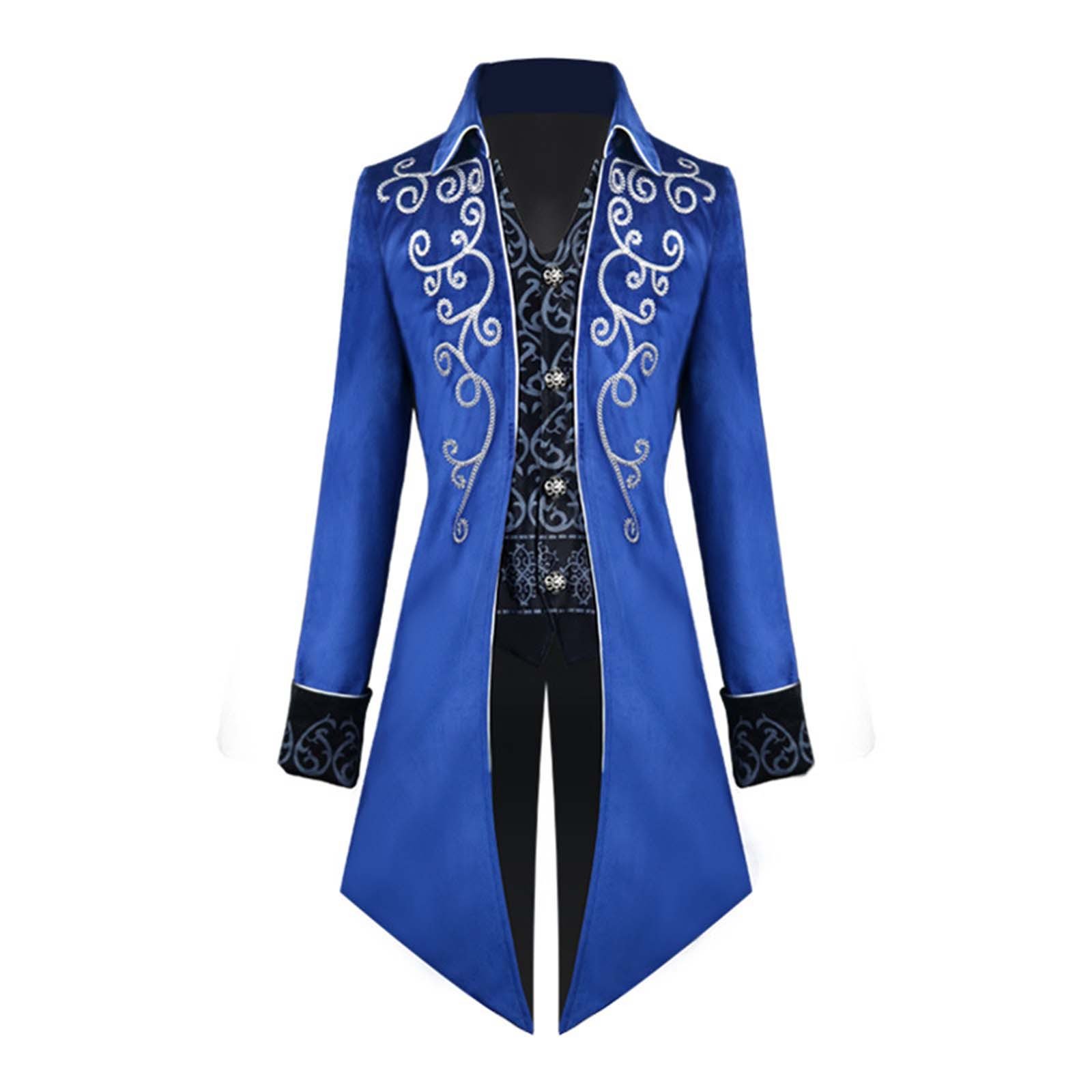 Click here for Ediodpoh Mens Jacket Fashion Coat Tailcoat Gothic... prices