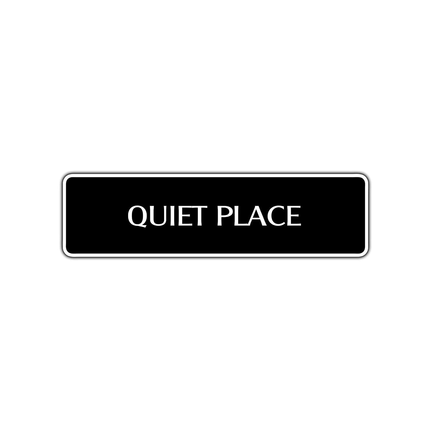 Quiet Library Sign