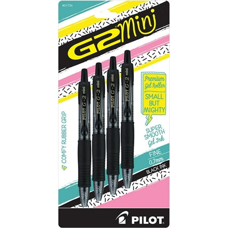 Pilot G2 Mini Premium Retractable Gel Roller Pen, Fine Point, 0.7mm ...