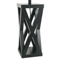 Better Homes and Gardens Crossmill Black Large Table Lamp Base, 5.5"L x ...