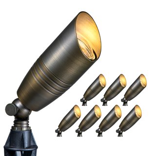 LEONLITE 16 Pack Low Voltage LED Landscape Spotlight, 2700K/3000K/4000K ...