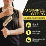 Gripzilla Tornado - 3D Arms and Forearm Builder with Wrist Support for ...