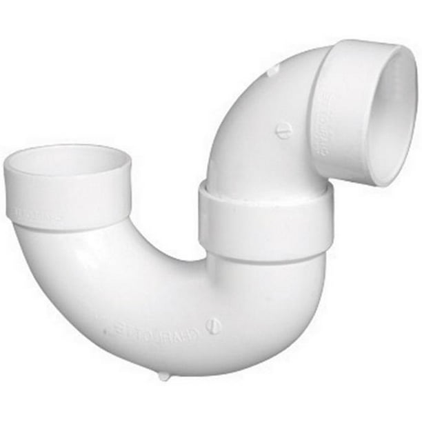 Charlotte Pipe P Trap With Solvent Weld Joint Pvc Dwv 2 " Schedule 40 ...