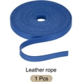 Flat Leather Cord,197 Inch 10mm String PU Faux Strips Strap,[for ...