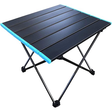 Portable Lightweight Camping Table, Folding Aluminum Picnic Table ...