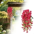 Artificial Morning Glory Hanging Vine Garland Lifelike Floral Vine ...