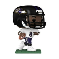 Funko, Vinyl Figure, NFL Baltimore Ravens Lamar Jackson, 4.15-inch ...