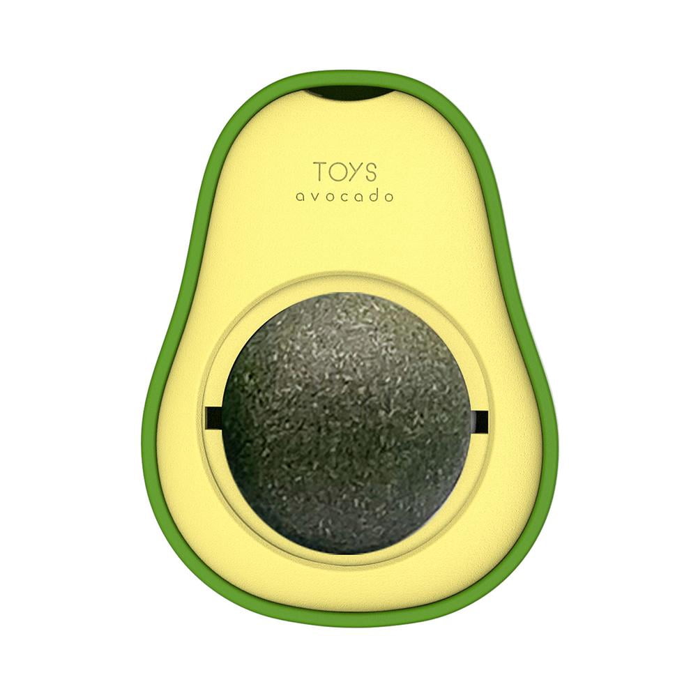 10 Aguacate Multifuncional Catnip Juguete Giratorio 360° Abs Catnip ...