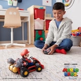 Super Mario Bros Remote Control Kart Racer Toy Car with Lights, Sounds ...