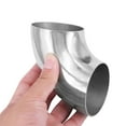 Bending Radius 1.5D Stainless Steel 304 Elbow 90° Degree Exhaust System ...