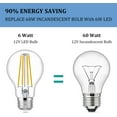 JINYUN-12V LED Bulb, 60 Watt Equivalent, 12-24V AC/DC, Soft White 2700K ...