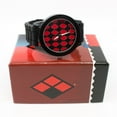 Harley Quinn wtchhqdiampat Harley Quinn Diamond Patter Watch with ...
