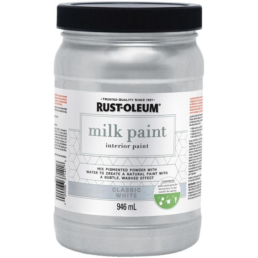 Click here for Rust-Oleum Interior Milk Paint - Classic White  94... prices