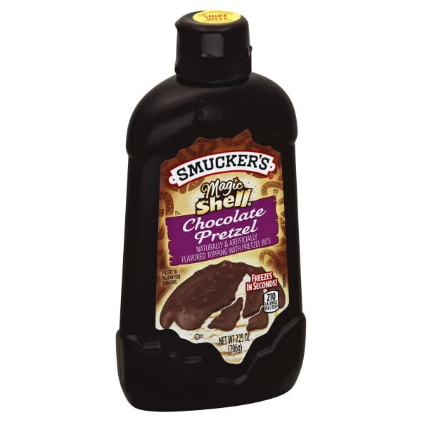 Smucker's Magic Shell Chocolate Pretzel Flavored Topping, 7.25-Ounce ... Smucker's Magic Shell Chocolate Pretzel Flavored Topping, 7.25-Ounce ...