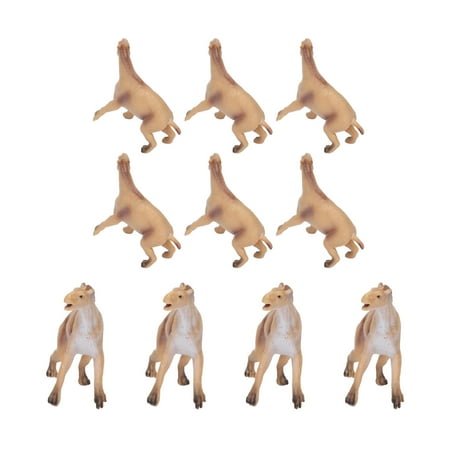Tbest 10pcs Moropus Animal Model Simulation Educational Mini Moropus ...