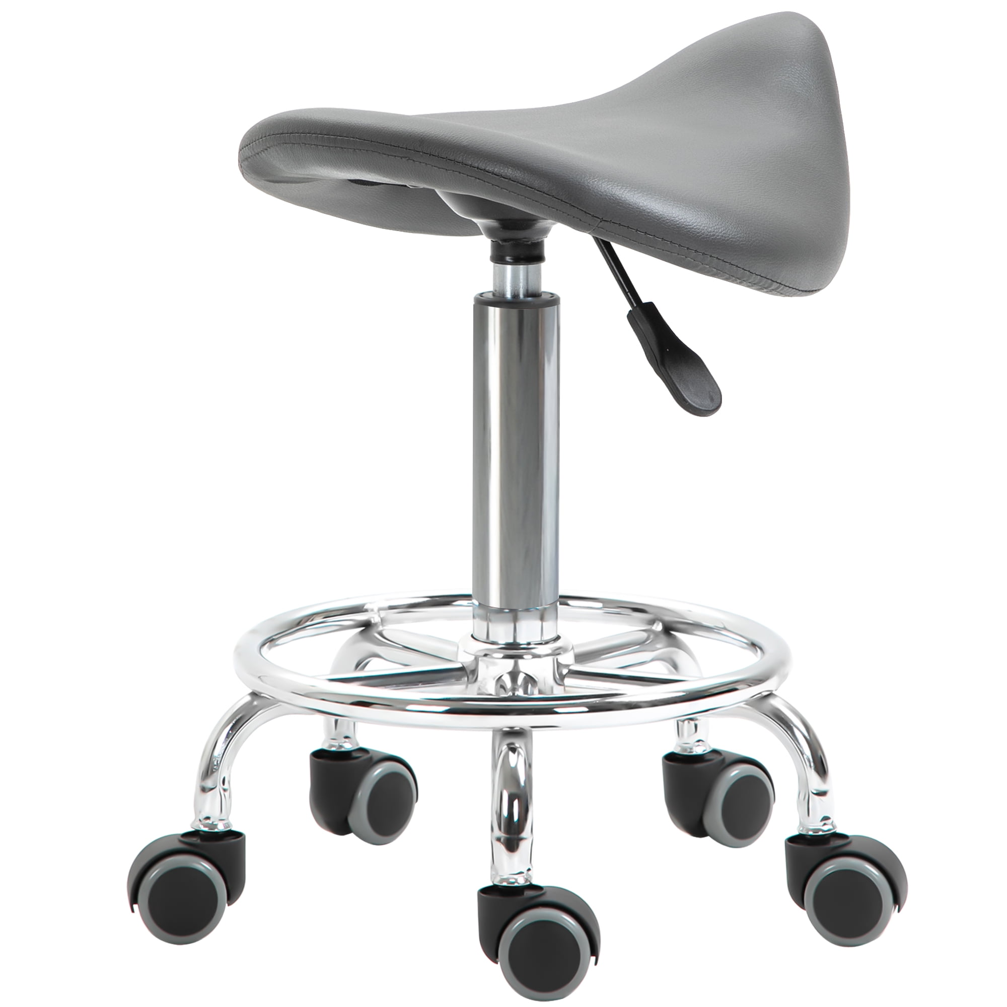 Click here for Homcom Saddle Stool Rolling Salon Chair For Massag... prices