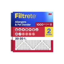 Filterbuy 20x20x1 MERV 8 Pleated Air Filters, HVAC AC Furnace, 90% ...